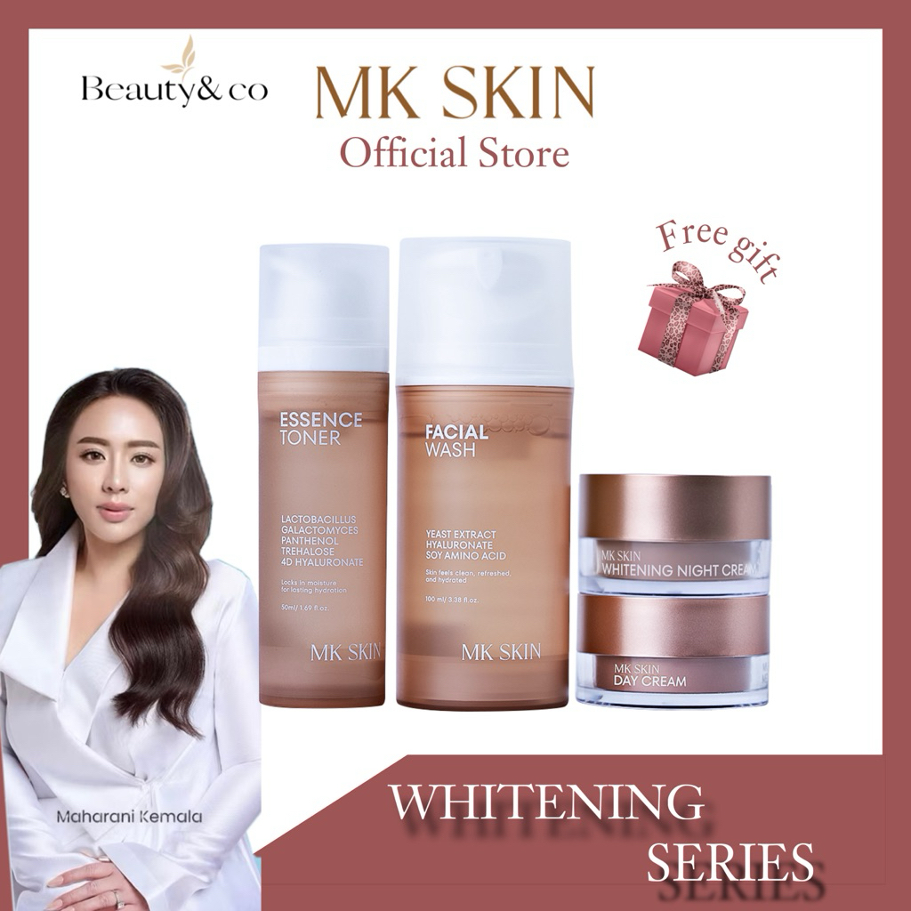 Jual MK SKIN PAKET WAJAH WHITENING FREE GIFT | WHITENING SERIES ...