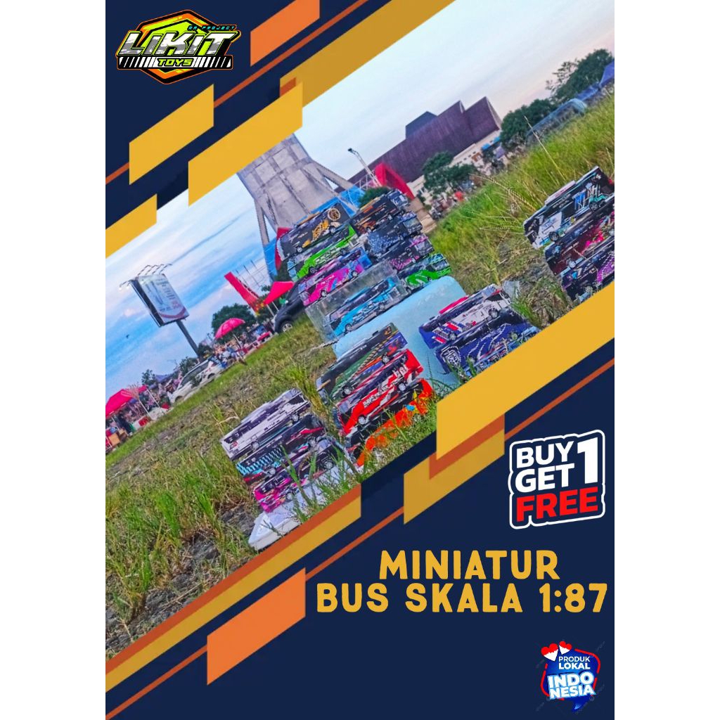 Jual PROMO BELI 1 GRATIS 1 MAINAN PAPERCRAFT BUS BASURI JET BUS 5 NEW ...