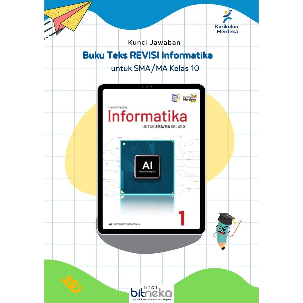 Jual [REVISI]Kunci Jawaban Buku Teks INFORMATIKA SMA/MA Kelas 10 ...