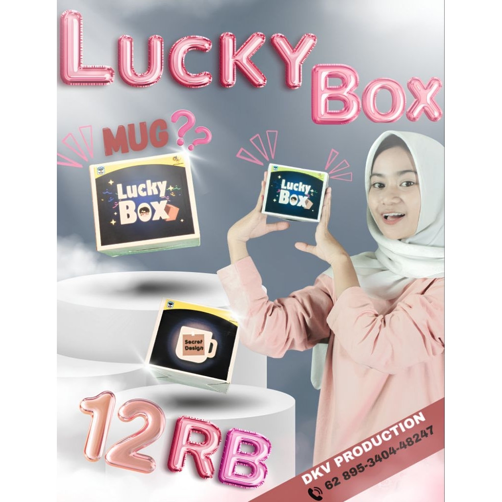 Jual GELAS MUG LUCKY BOX 250-300ml Dapatkan Kejutan Dengan Berbagai ...
