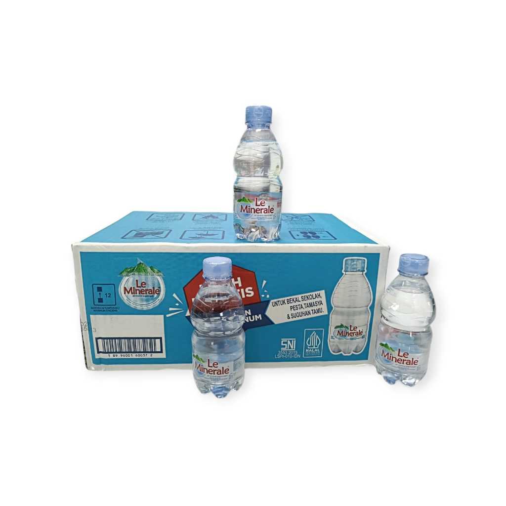 Jual Air Minum Botol Mini Le Minerale 330 ML 1 Dus Isi 24 Pcs | Shopee ...
