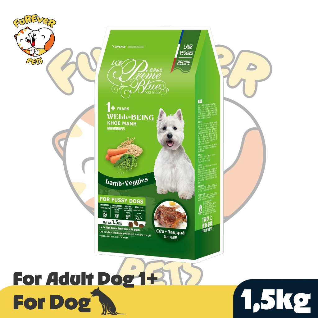 Jual LCB Prime Blue Well-Being Dry Dog Food - Lamb And Veggies Recipe ...