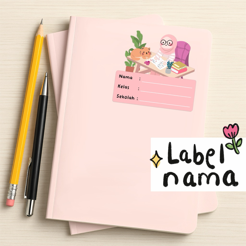 Jual Stiker Label Nama Buku Sekolah | Shopee Indonesia