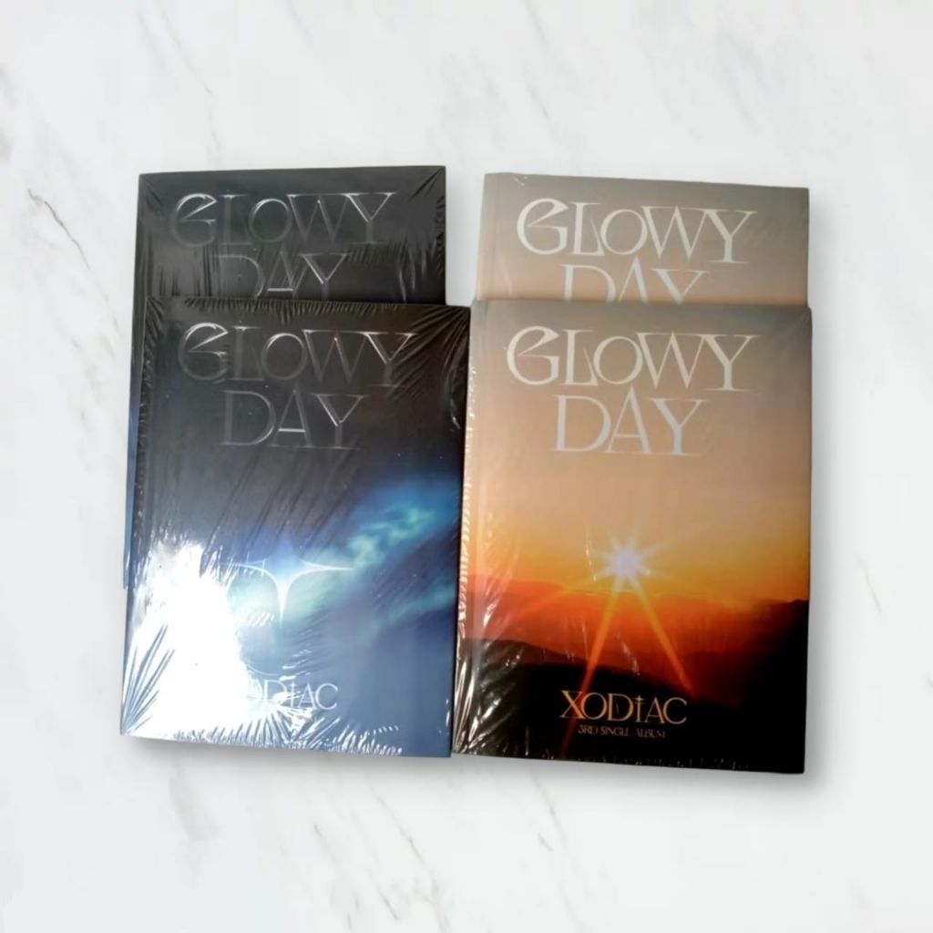 Jual [Ready Sealed] XODIAC Album GLOWY DAY (Starlight/ Sunlight ...