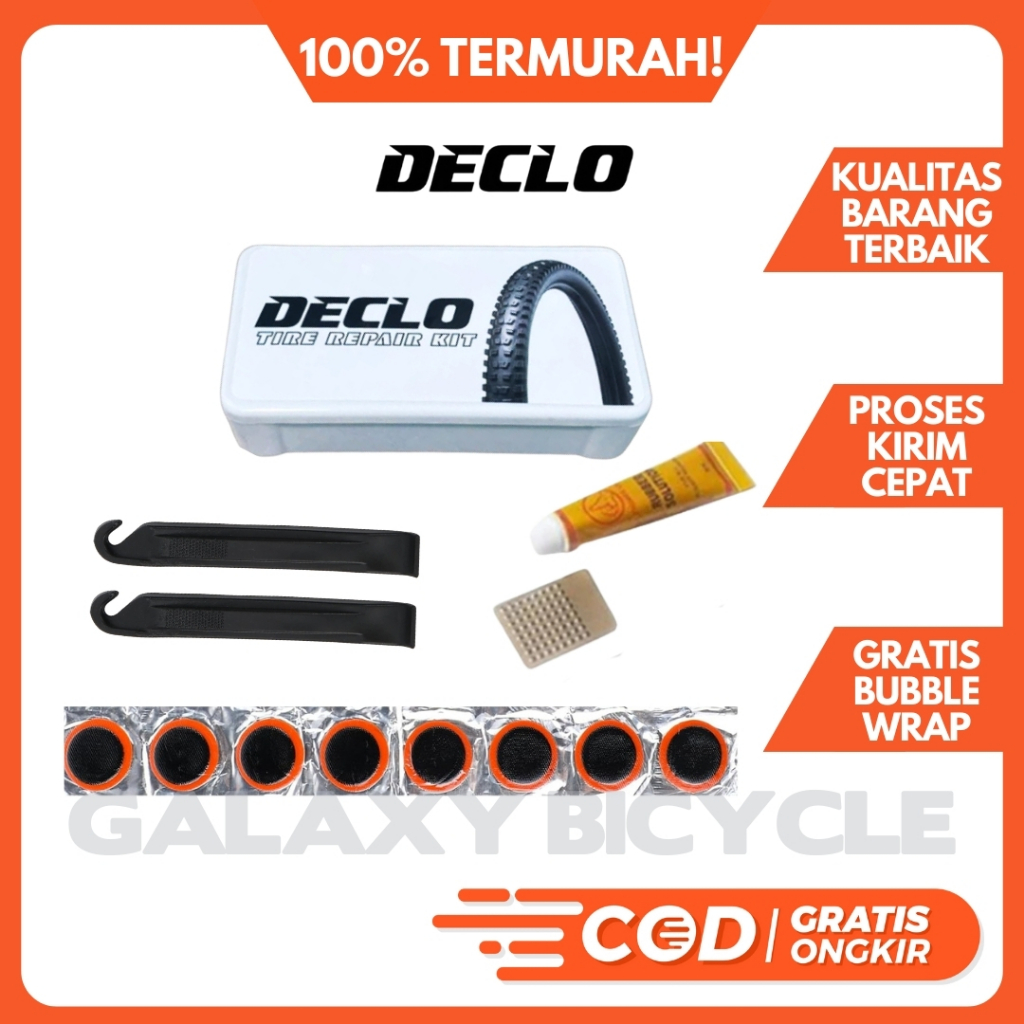 Jual Kit Alat Tambal Ban Dalam Sepeda Motor DECLO Multi Set Alat ...
