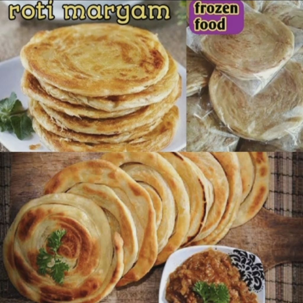 Jual {PROMO} Roti canai atau roti maryam roti paratha jajanan cemilan ...