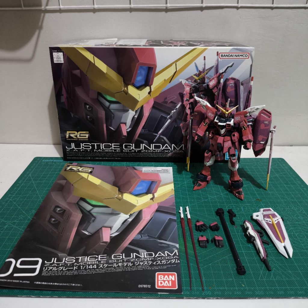 Jual RG 1/144 Justice Gundam 2nd | Shopee Indonesia
