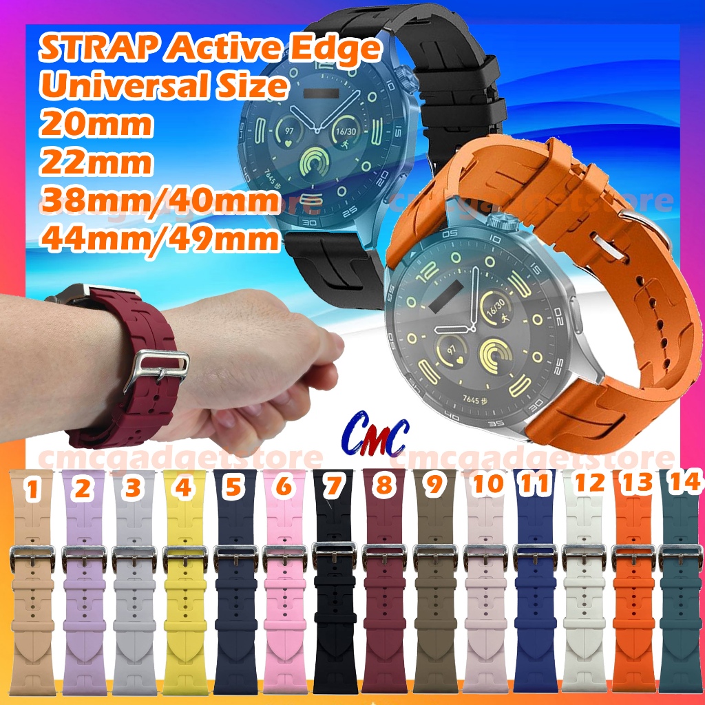 Jual Strap Smartwatch ACTIVE EDGE CMC Universal Tali Jam Tangan Karet ...