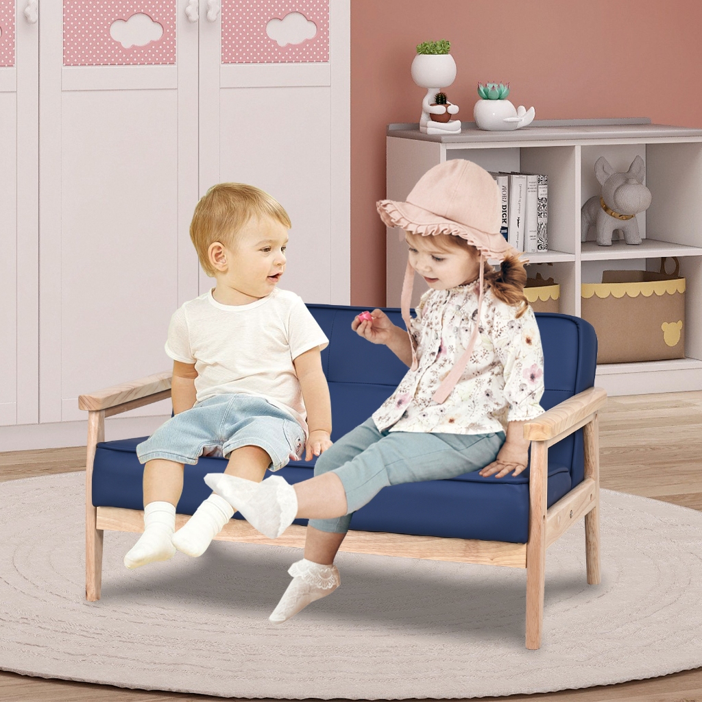 Jual Kursi Anak 2 SEATER Sofa Anak Kids Sofa Kursi Belajar Hadiah Anak ...