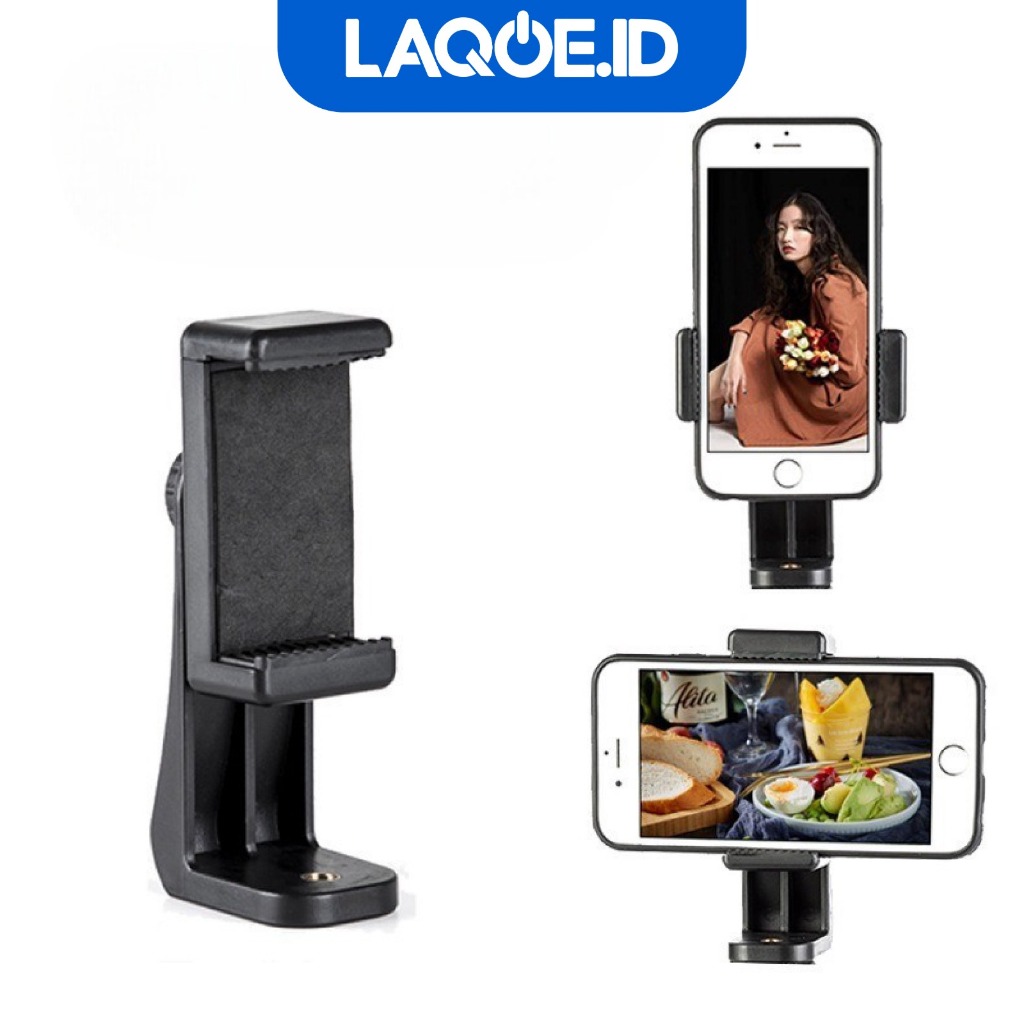 Jual Holder U Handphone Fleksibel 360° Rotatable For Tripod Mini Holder ...
