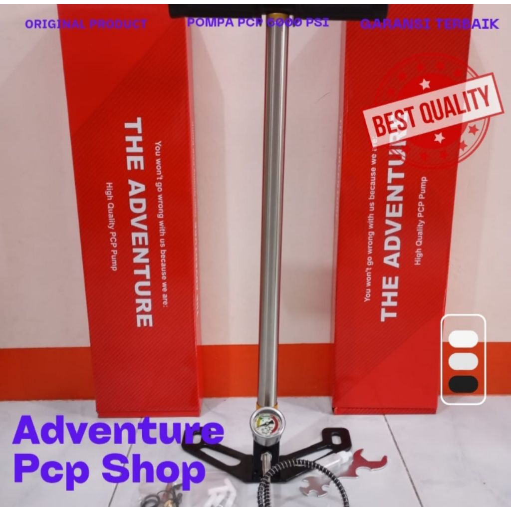 Jual Pompa PCP Adventure 6000 PSI Filter Kecil | Pompa PCP Kaki Lipat ...