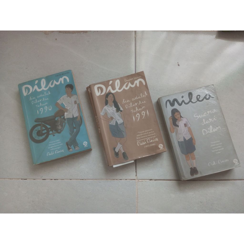 Jual preloved buku 3 item (Dilan series) | Shopee Indonesia