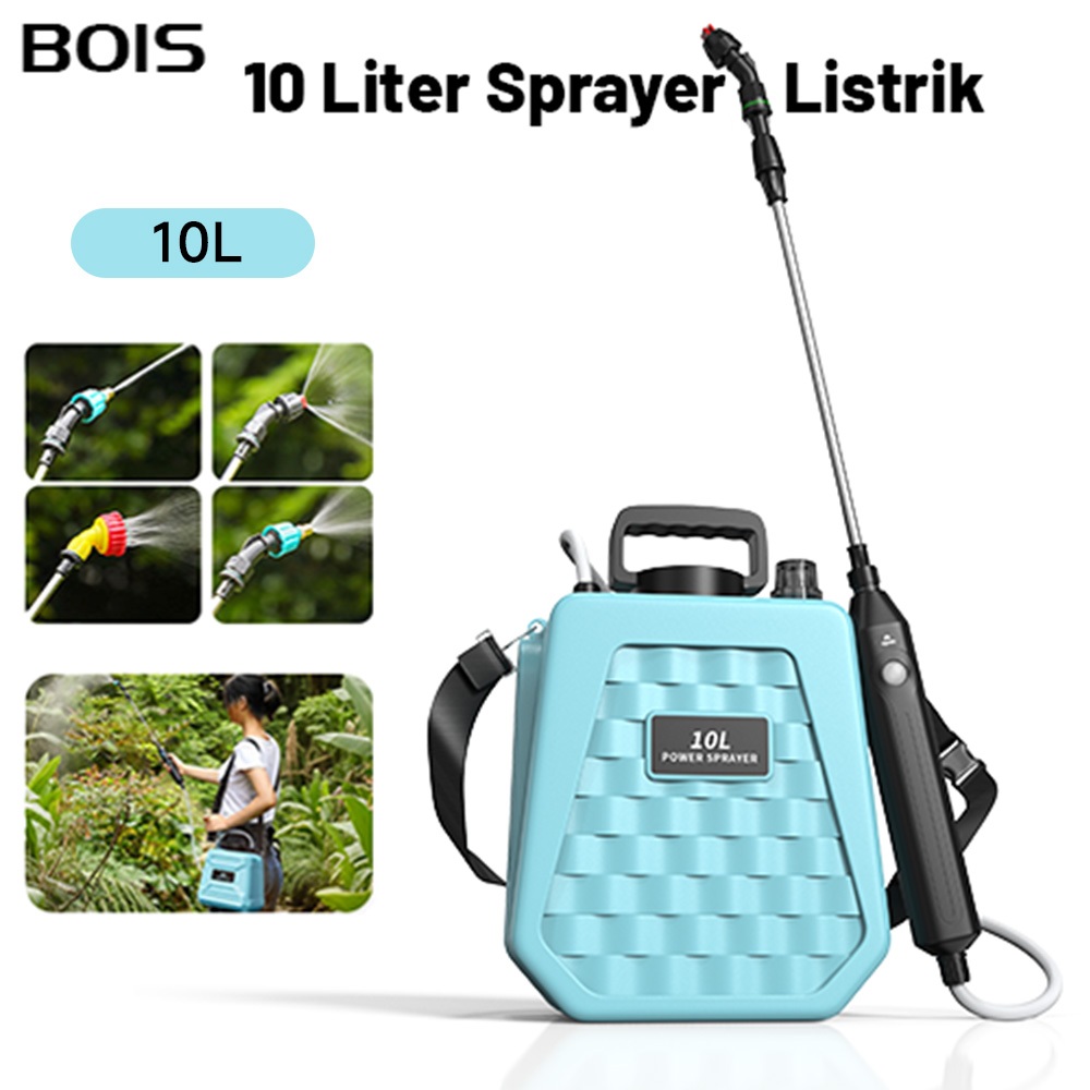 Jual BOIS 10Liter Sprayer Listrik / Semprotan Elektrik Sprayer Shoulder ...