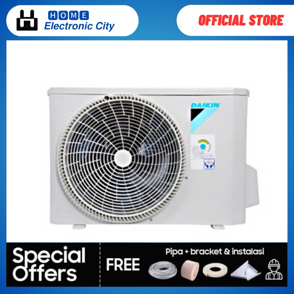 Jual AC DAIKIN FTC35YV14 + RC35YV14 STANDARD [11/2 PK] (1.040 WATT ...