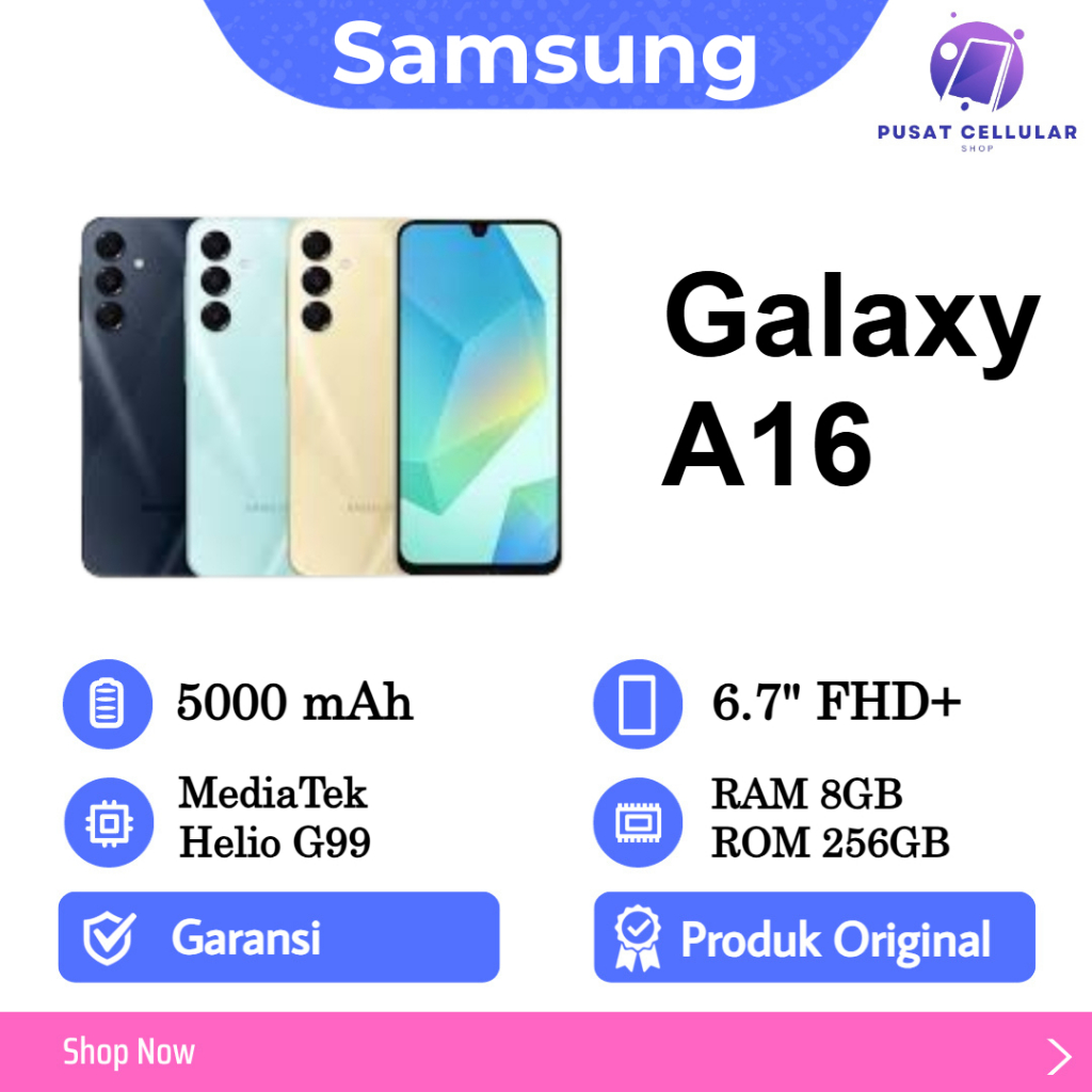 Jual Samsung A16 Lte Terlengkap & Harga Terbaru Mei 2026 | Shopee Indonesia
