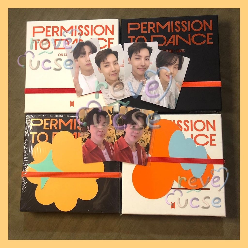 Jual READY ALBUM BTS PERMISSION TO DANCE PTD LIVE PHOTOCARD YOONGI ...