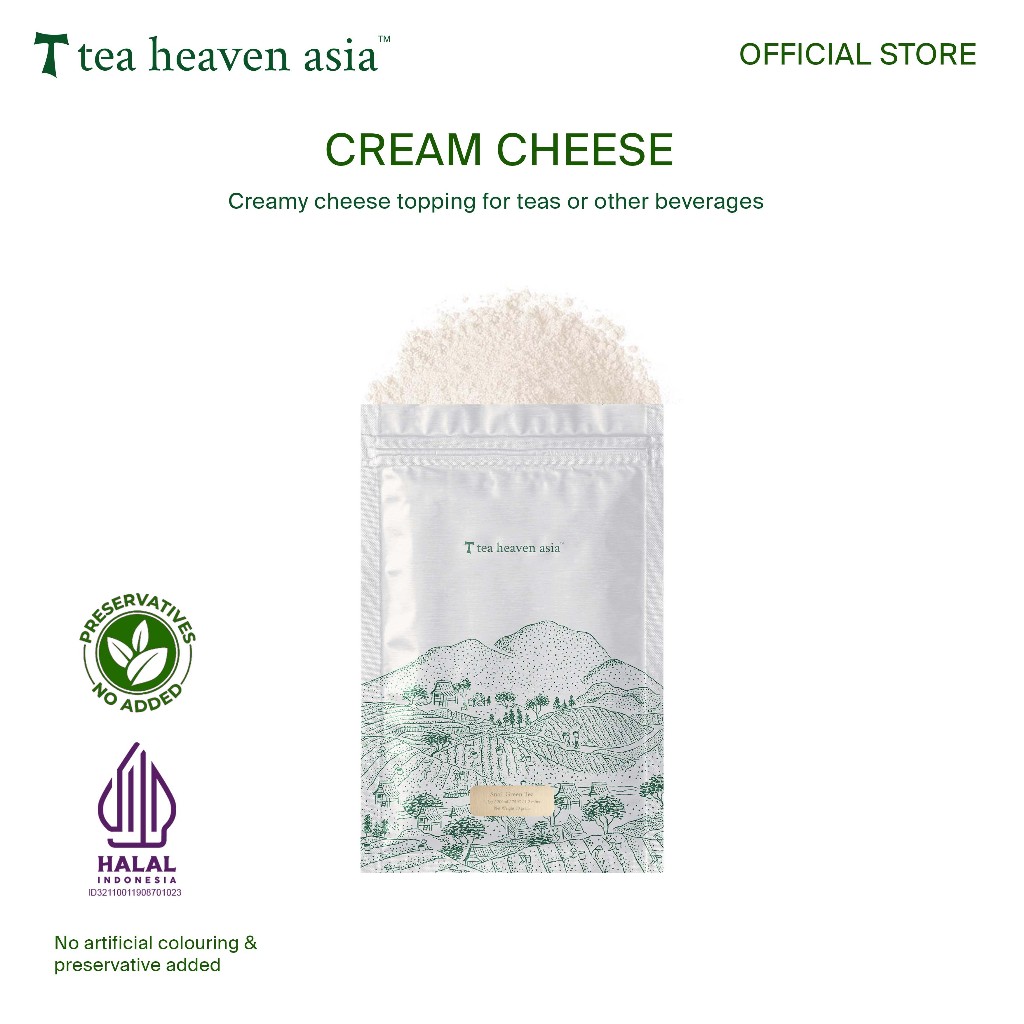Jual Tea Heaven Cream Cheese Topping 100gr | Shopee Indonesia