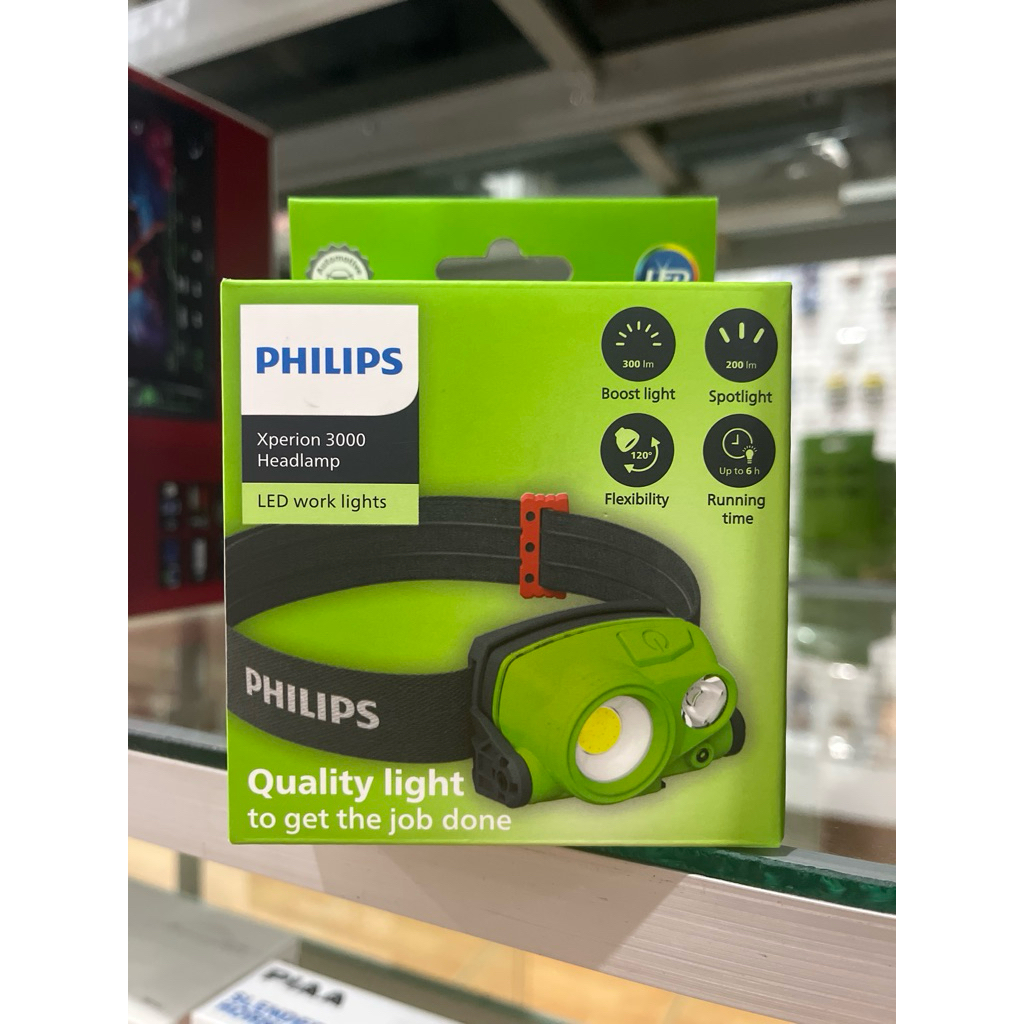 Jual Philips Xperion 3000 Headlamp LED Work Lights / Working Lamp ...