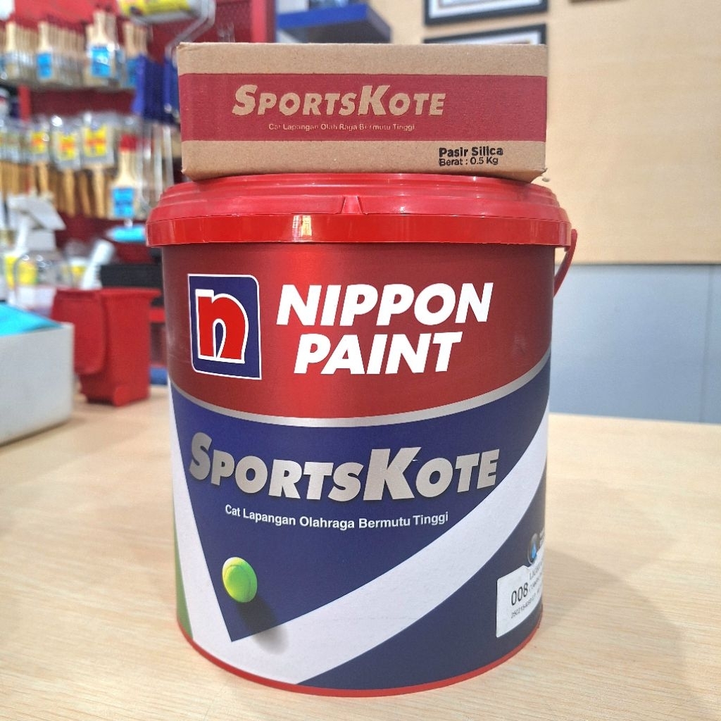 Jual Nippon Paint Sportskote 5kg - cat lapangan olahraga bermutu tinggi ...