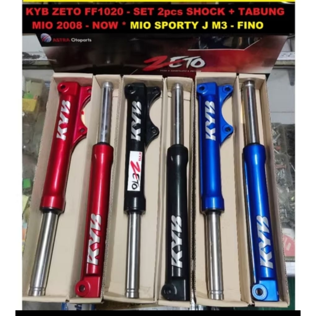 Jual Kyb zeto shock depan yamaha mio KYOS-FF1020 | Shopee Indonesia
