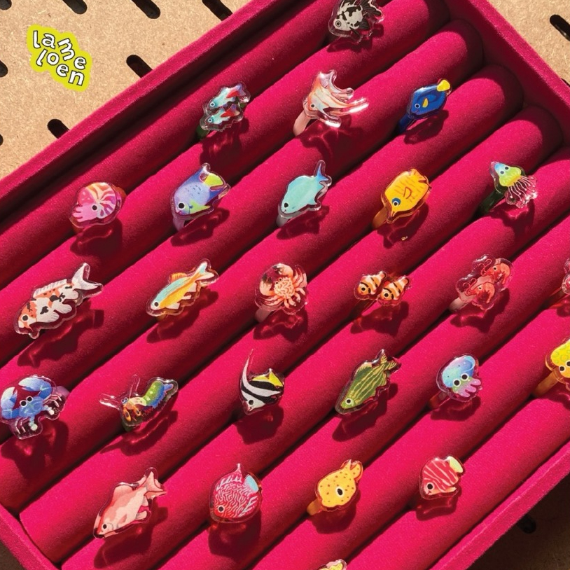 Jual Lameloen’s Fish Tank Friends - Fish Ring | Shopee Indonesia
