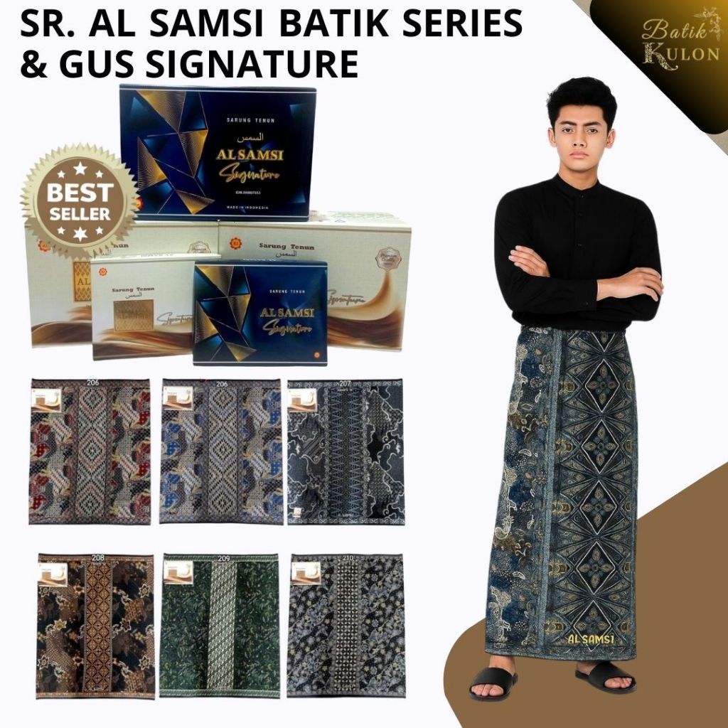 Jual 10pcs (MIX) Al Samsi BATIK & GUS IQDAM Sarung Tenun TERBARU ...
