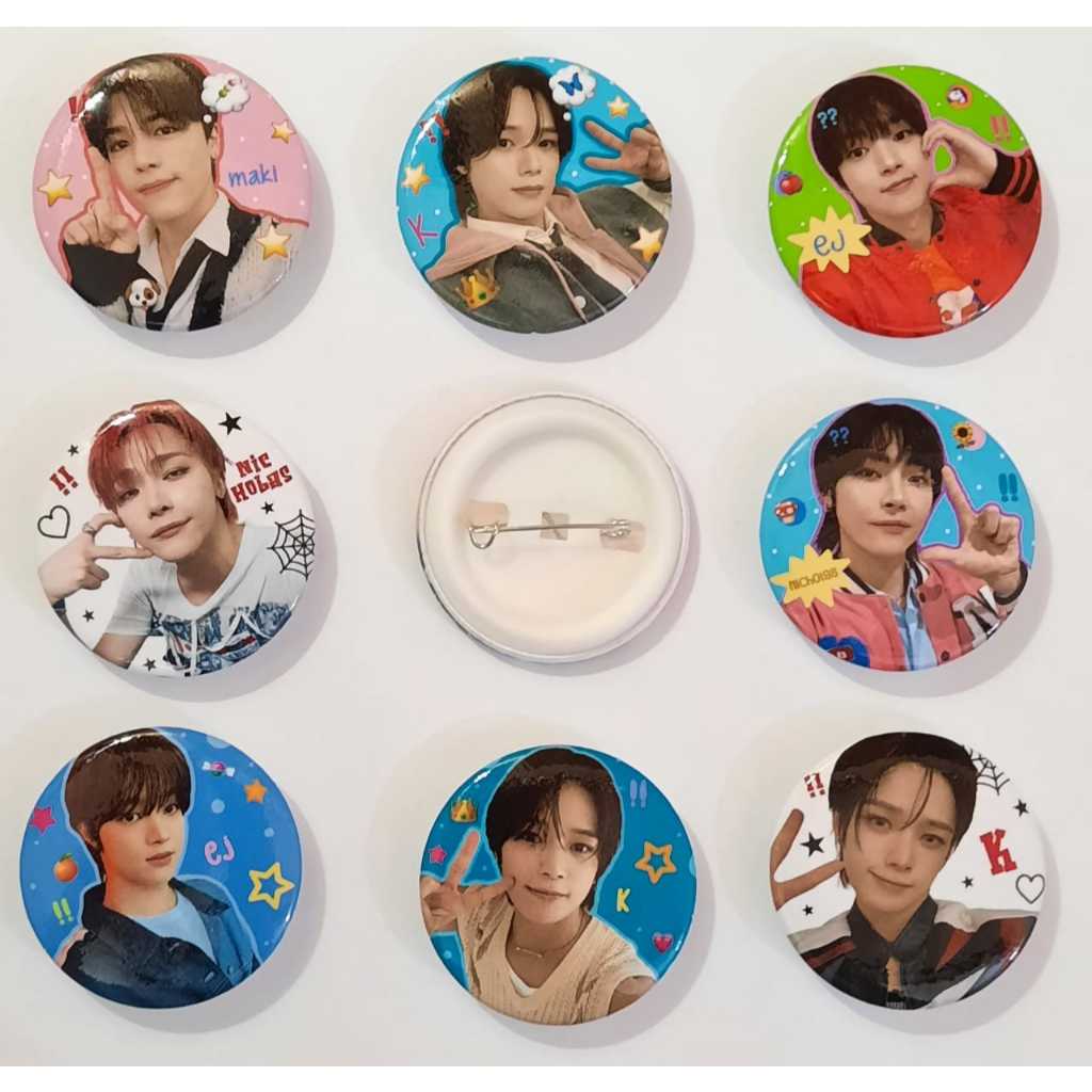 Jual freebies Kpop PIN BROS ANDTEAM &TEAM/freebies Kpop PIN PENITI ...
