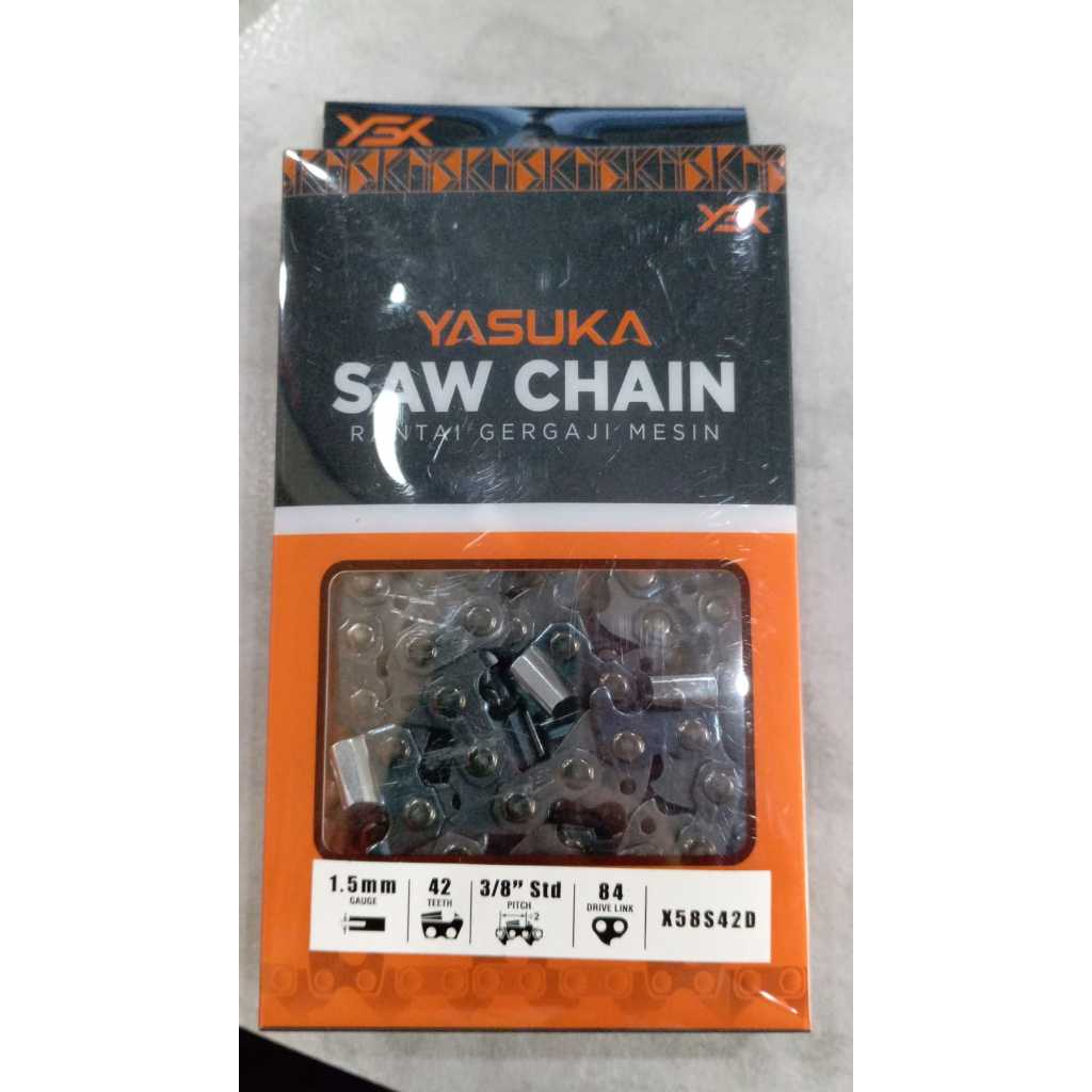 Jual MATA RANTAI YASUKA BELAH CHAINSAW BAR 24 INCH 42 T | Shopee Indonesia