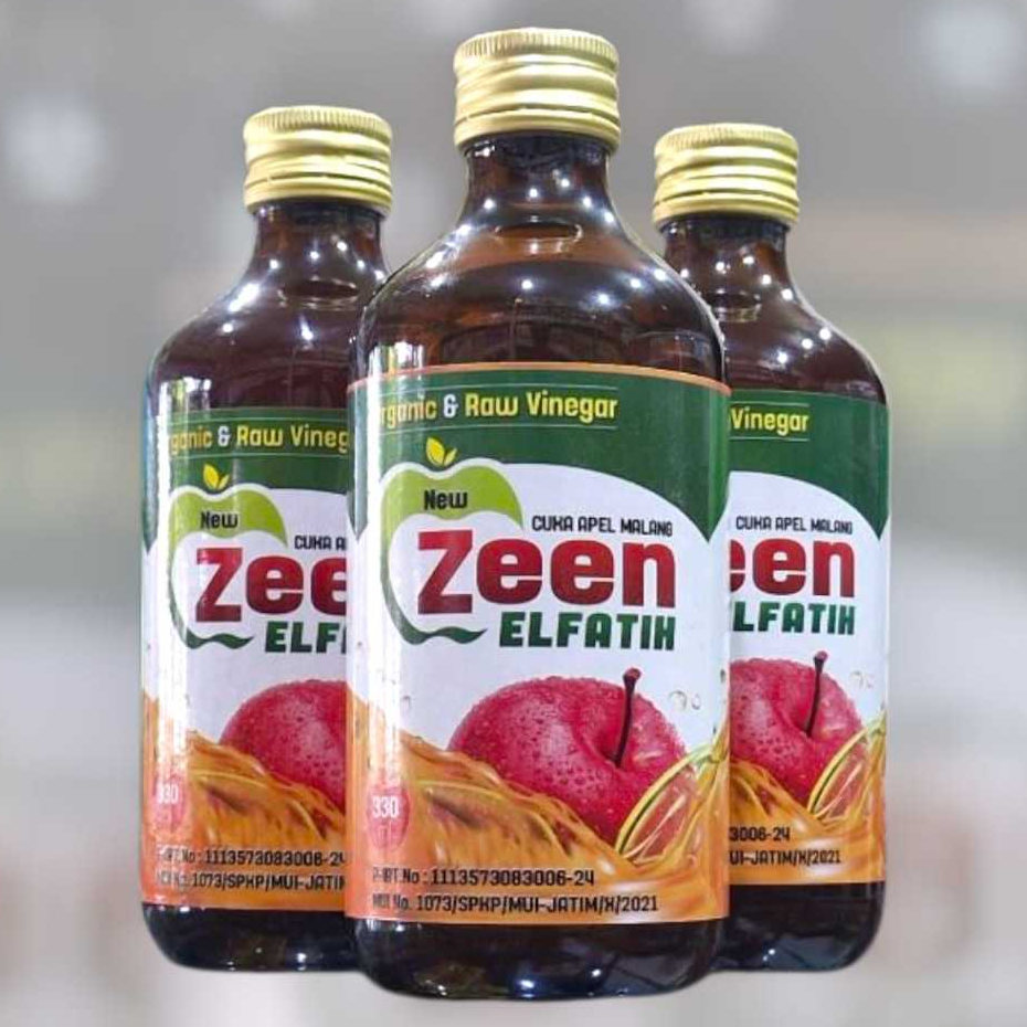 Jual CUKA APEL ELFATIH CIDER VENEGAR .330 SKINCARE | Shopee Indonesia