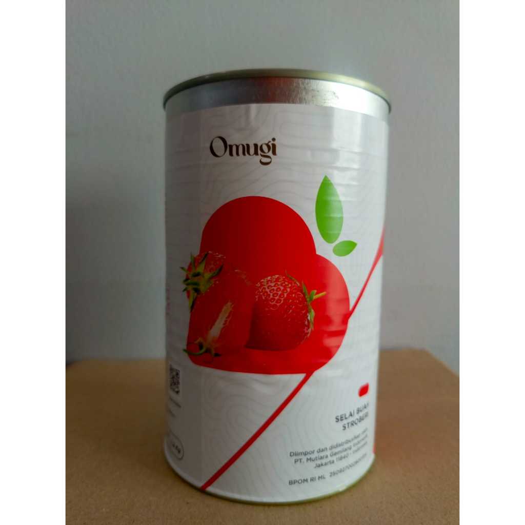 Jual Omugi Jam Selai Strawberry 1.2kg ; Jam Omugi Strawberry Selai ...
