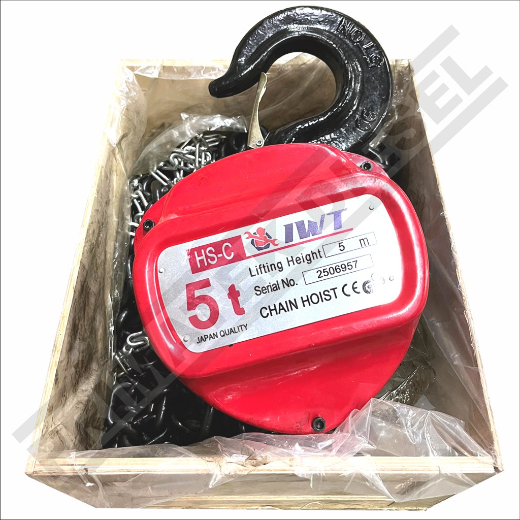 Jual (KATROL IWT) Chain Blok 3 Ton 5 Ton 3 5 10 Meter IWT Manual ...