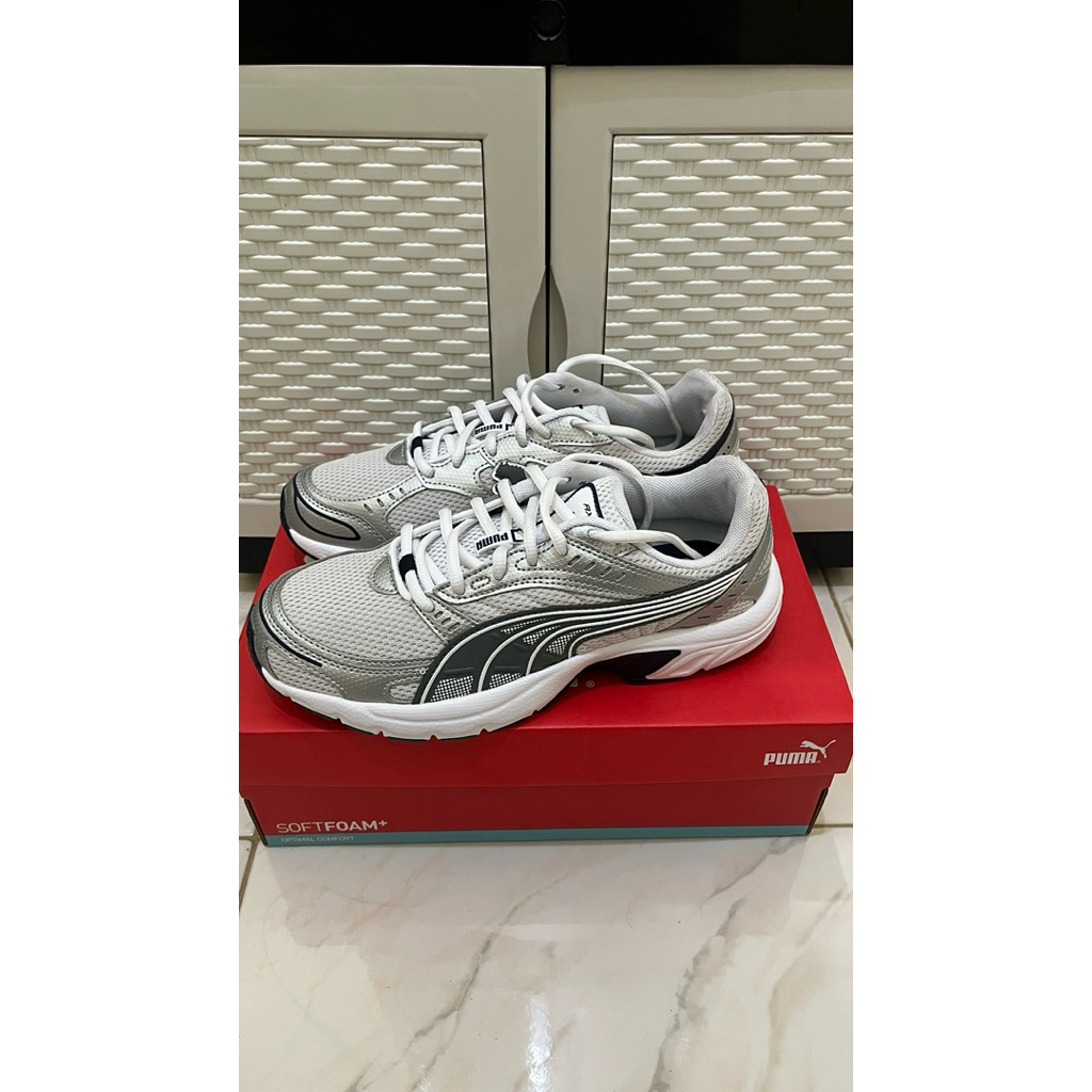 Jual Puma Axis Grey (NEW BOX LENGKAP) | Shopee Indonesia