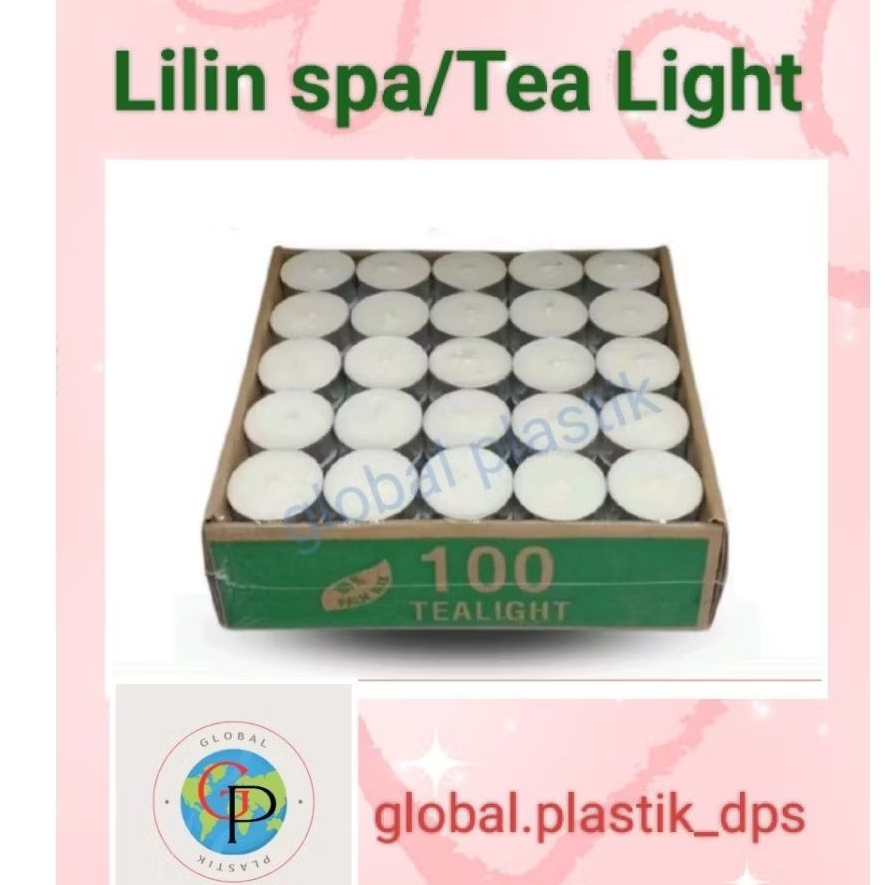 Jual Lilin kecil /Tealight candle isi 100 | Shopee Indonesia