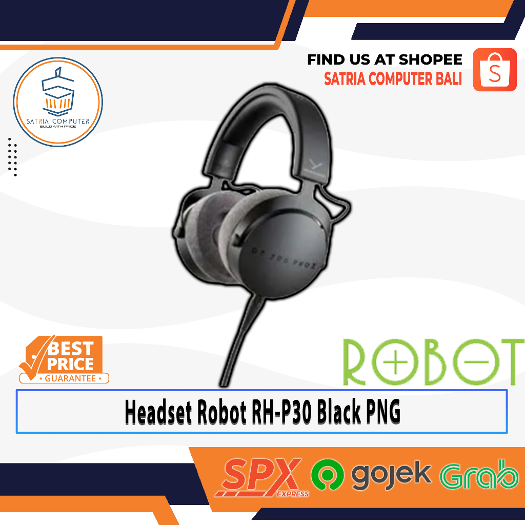 Jual Headset Robot RH-P30 Black | Shopee Indonesia