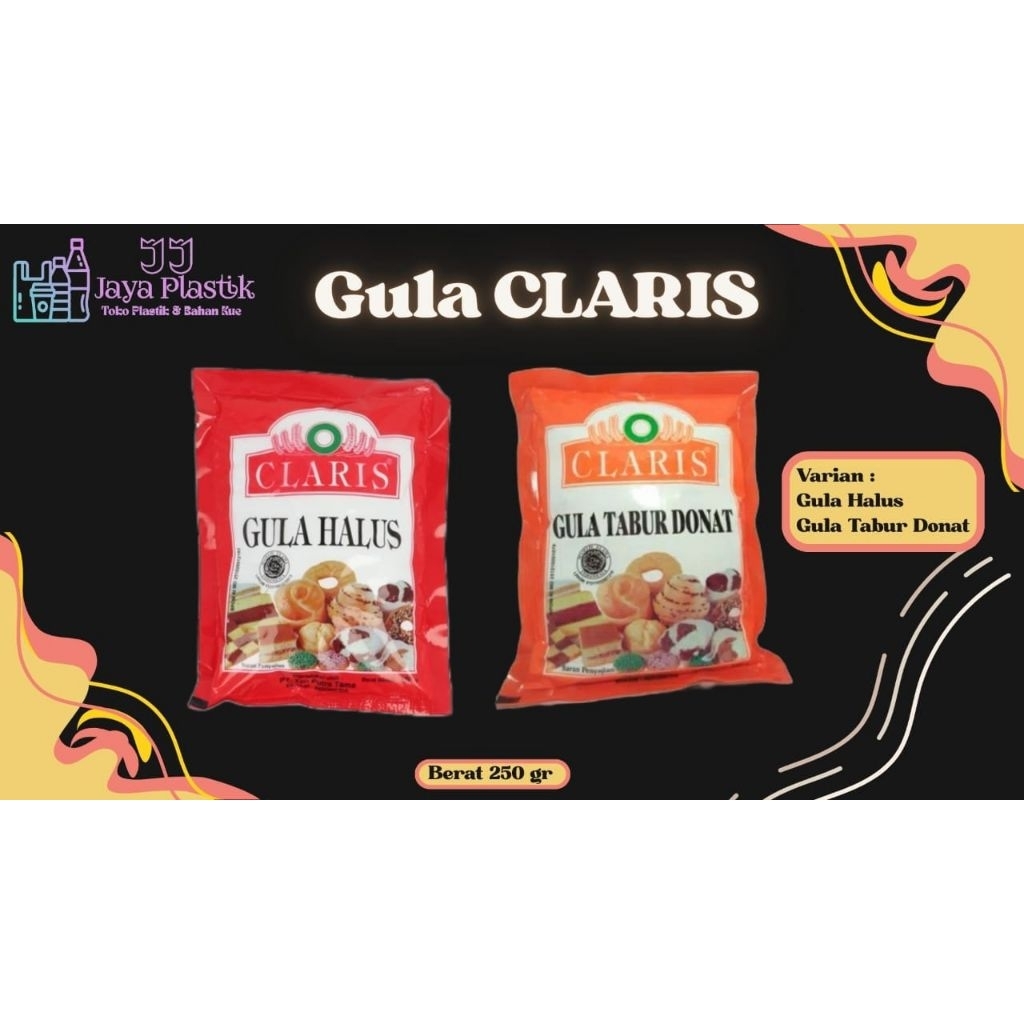 Jual Gula Halus Claris 250 Gr | Shopee Indonesia
