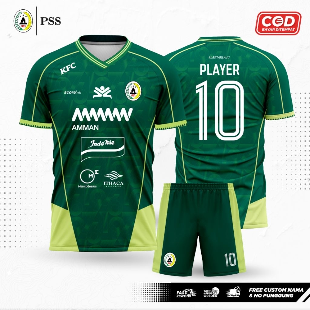 Jual JERSEY PSS SLEMAN TERBARU 2025/2026 GRATIS TAMBAH NAMA DAN NOMER ...