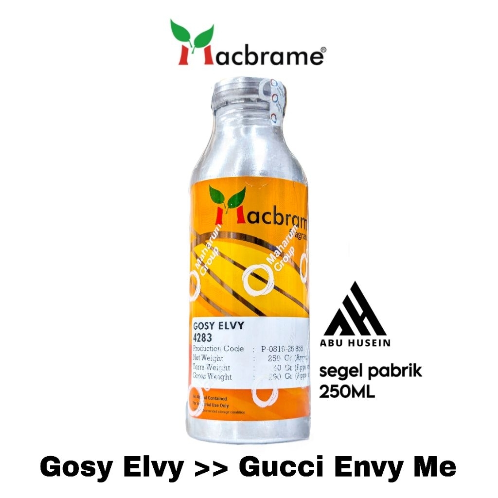 Jual GOSY ELVY/ENVY ME 250ML PRODUK MACBRAME SEGEL PABRIK (untuk ...