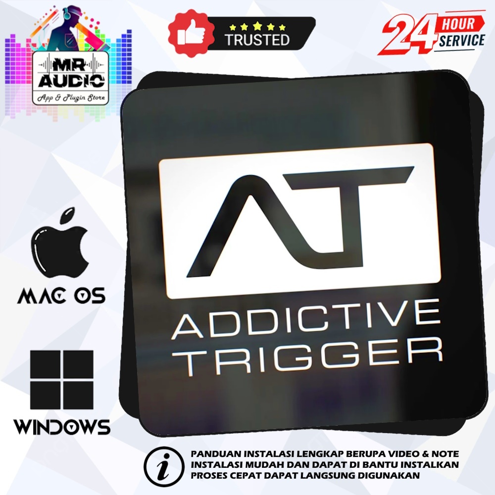 Jual XLN Audio Addictive Trigger MAC/WIN FuII Version | Shopee Indonesia