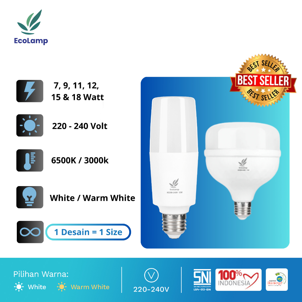 Jual ECOLAMP Nyala Otomatis! Lampu LED Sensor Cahaya Ecolamp – Hemat ...