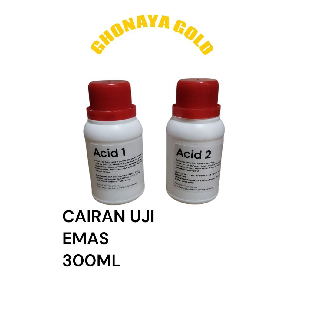 Jual CAIRAN UJI EMAS 300ML ORIGINAL TANPA CAMPURAN | Shopee Indonesia