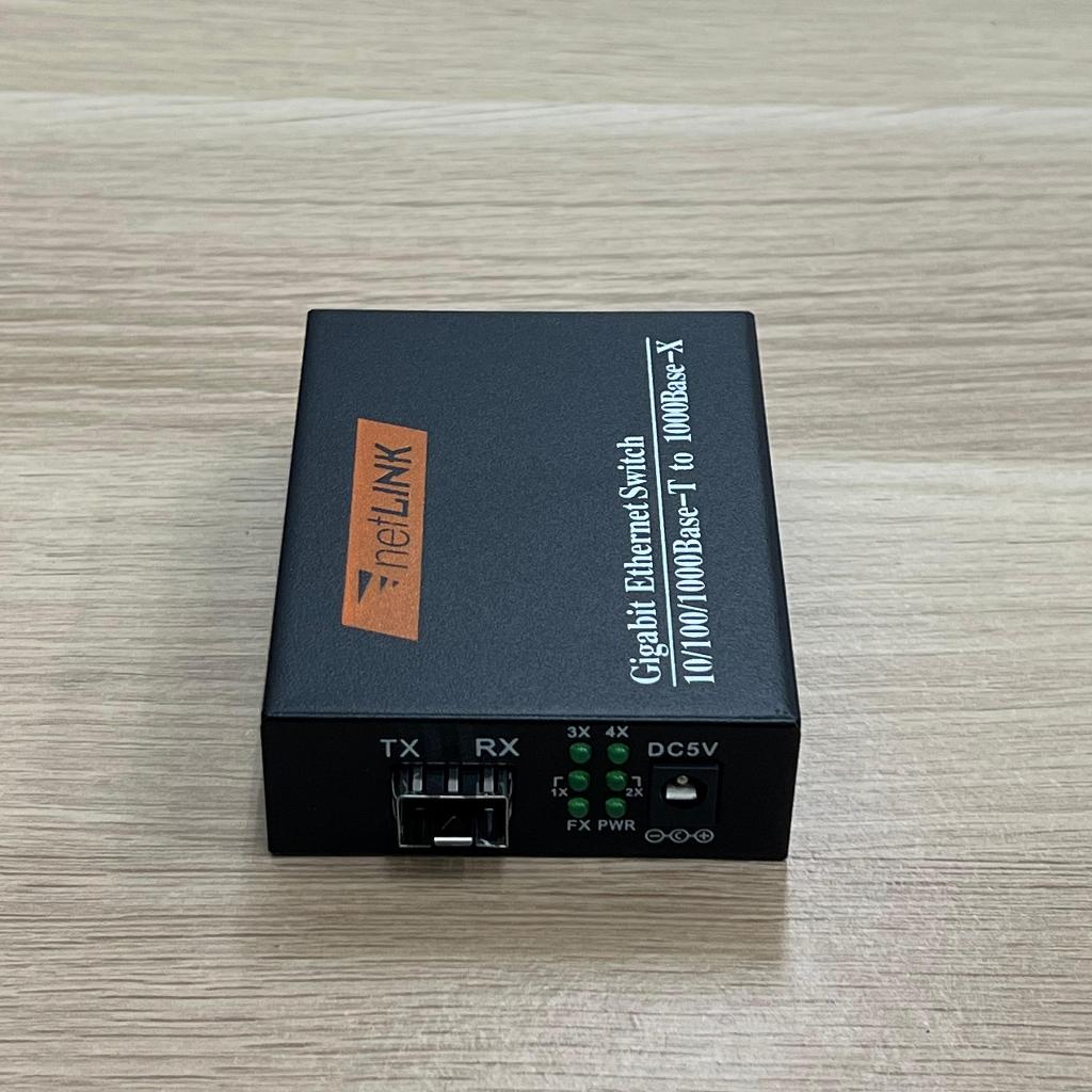 Jual Media Converter SFP Gigabit 1 SFP to 4 LAN Ethernet Gigabit Fiber ...