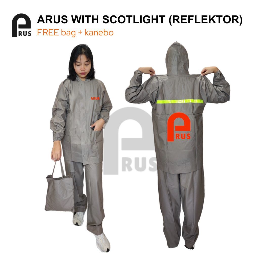 Jual ARUS JAS HUJAN POLICE SET WITH SCOTLIGHT (REFLEKTOR) | Shopee ...