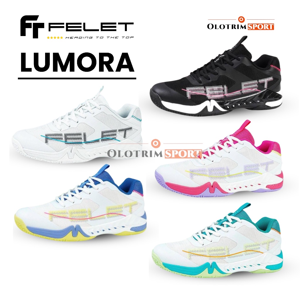 Jual Sepatu Badminton FELET LUMORA Badminton Shoes Felet Original ...