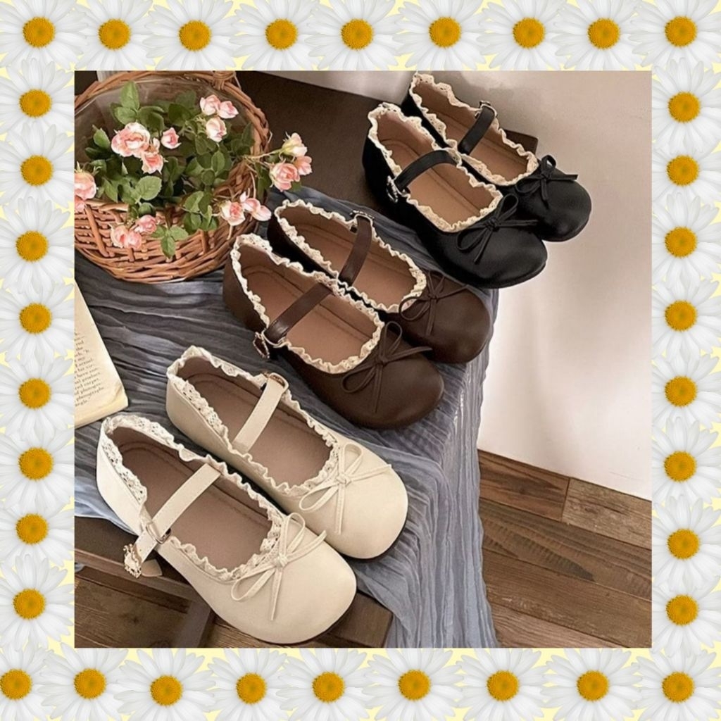 Jual SHOES BY TIRA Flatshoes vintagely/Flatshoes wanita import/sepatu ...