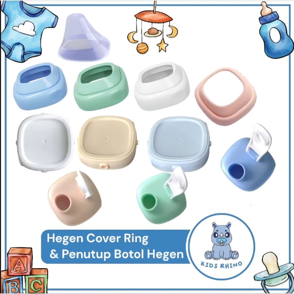Jual Cover Ring Hegen & Penutup Botol Hegen Sparepart Botol Hegen BPA ...
