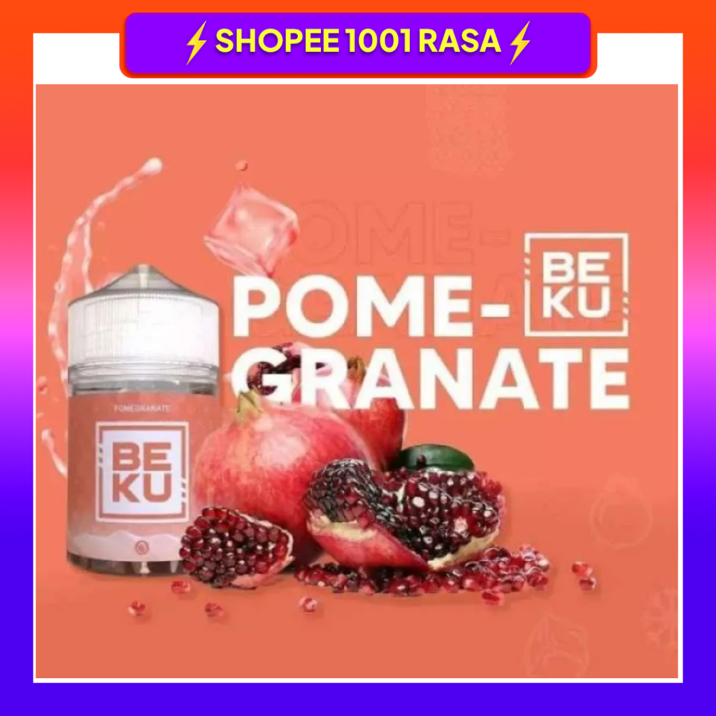 Jual Bequ Pomegranate 60ML by Poda E-Liquid 100% Authentic | Shopee ...