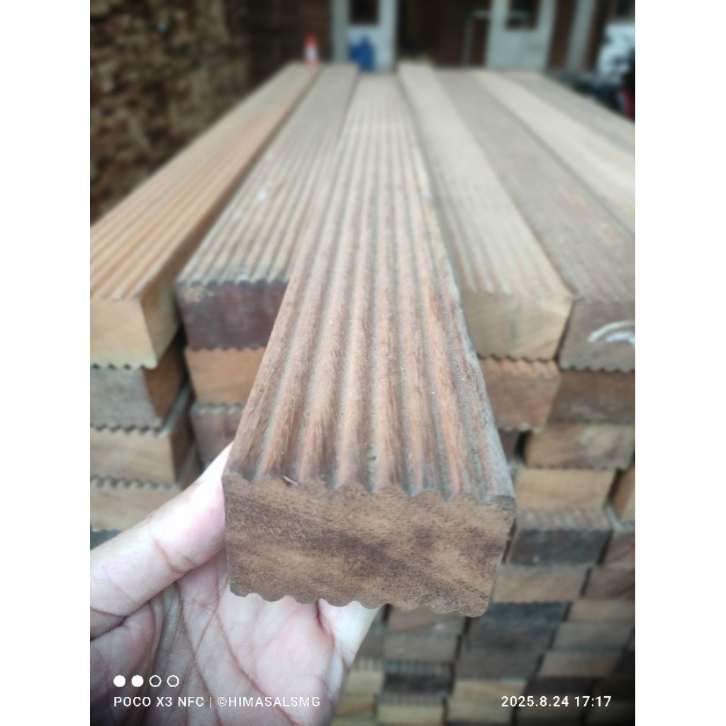 Jual Rangka Kayu Beam Usuk kayu Bengkirai Kalimantan Kering Oven ...
