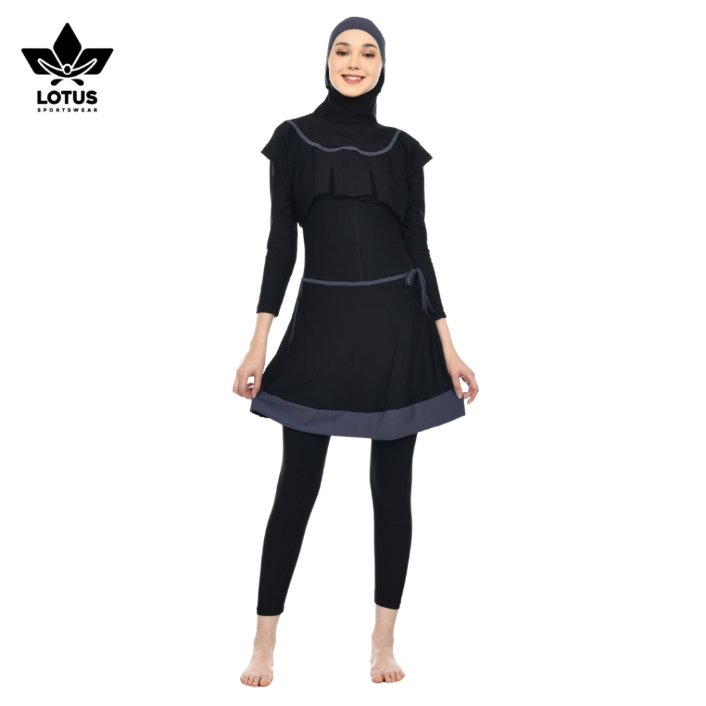 Jual Baju Renang Muslimah Dewasa Syari Hijab Bolero Dilengkapi Cup Bra ...