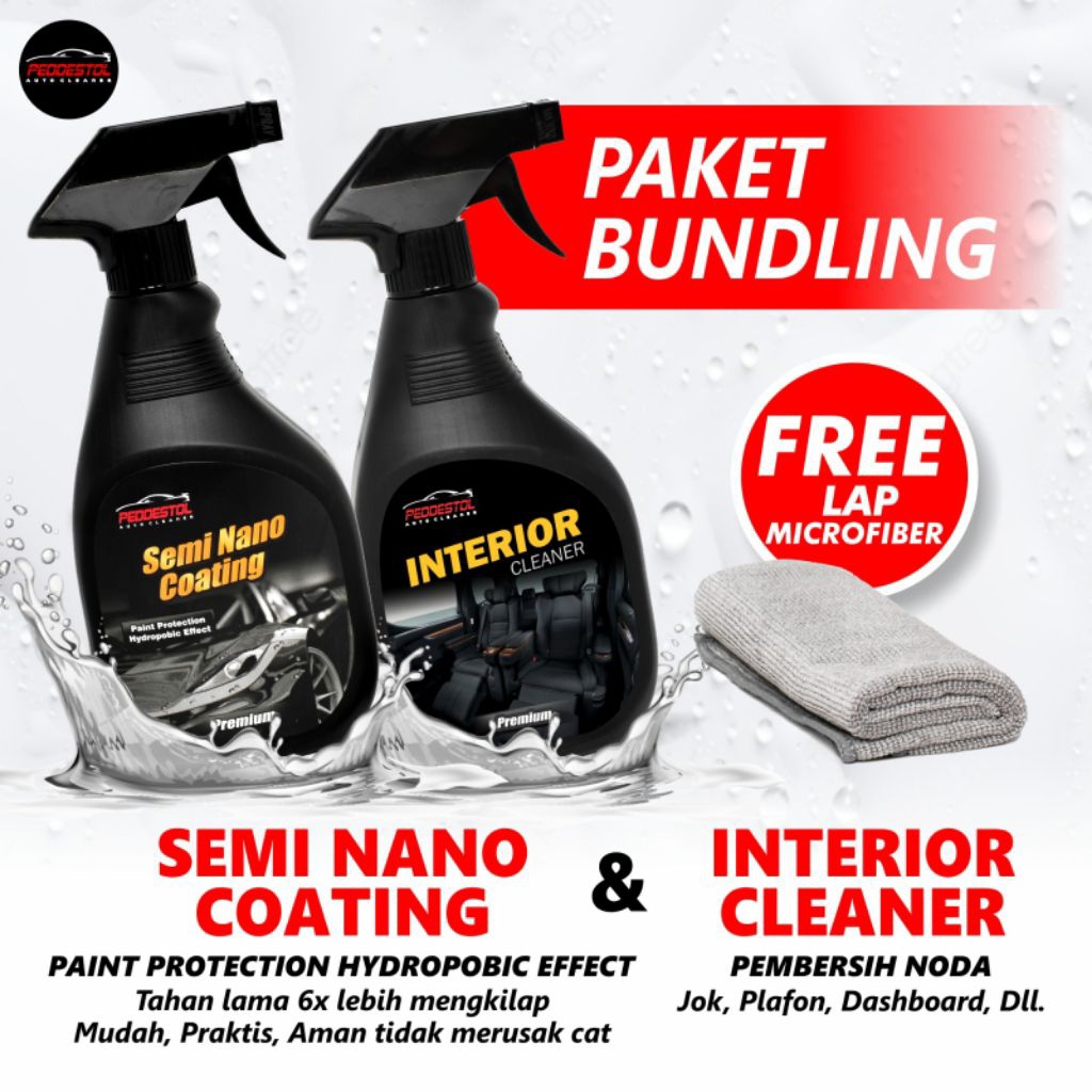 Jual Peddestol WAX Pengkilap Kaca & Body Mobil Motor Semi Nano Coating ...