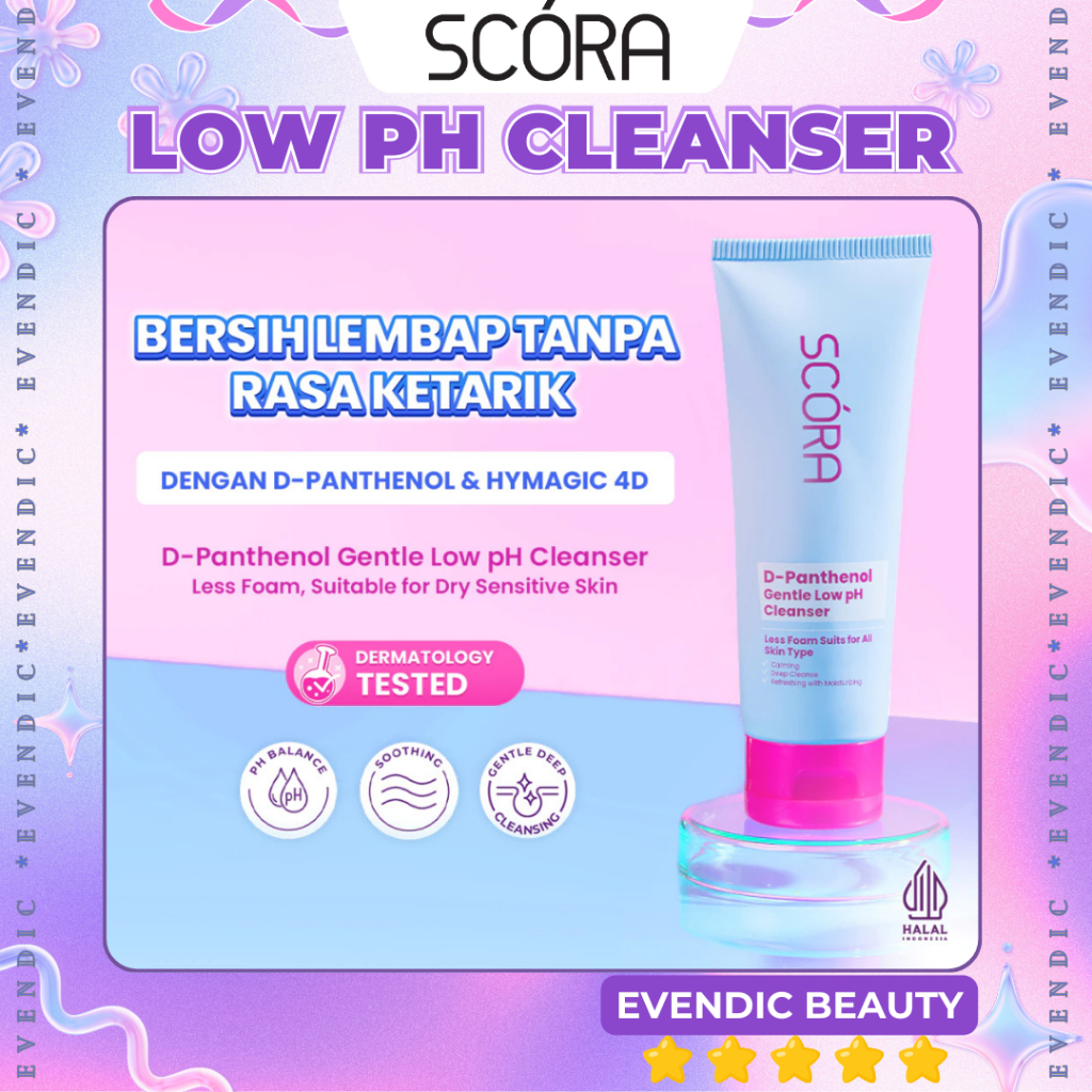Jual READY SCORA D-Panthenol Gentle Low pH Cleanser | ORIGINAL 100ML ...